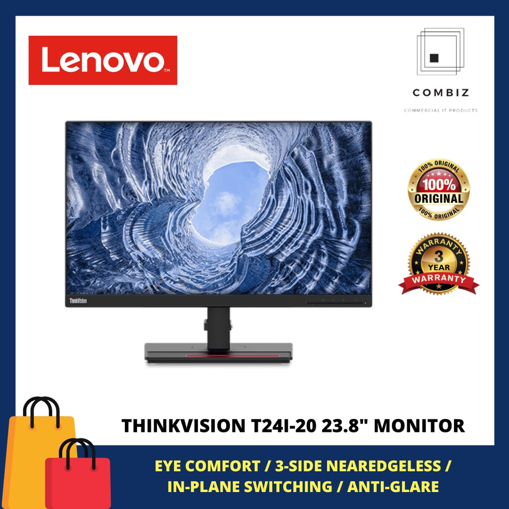 *Check with Seller* LENOVO THINKVISION T24i-20 / T24v-20 VoIP / T24t-20 ...