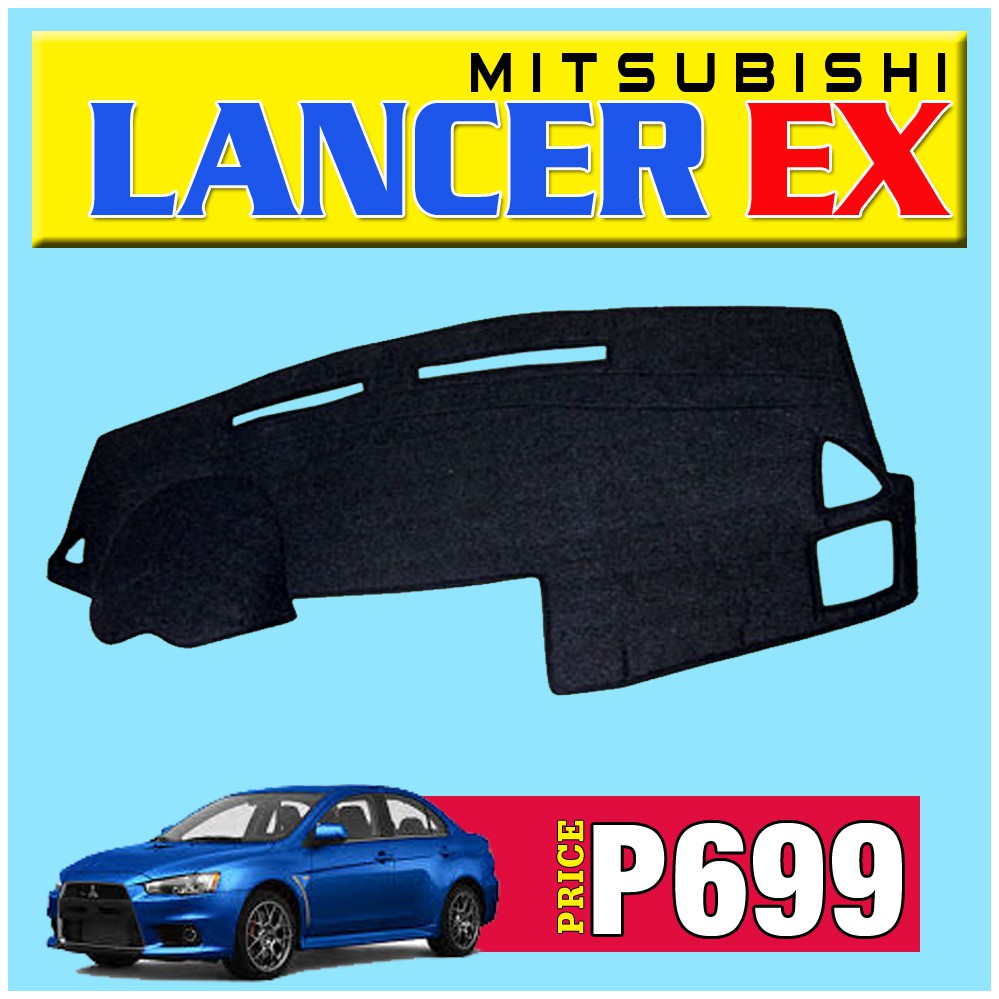 Dashboard Cover for Mitsubishi Lancer EX (Sun Protection) | Shopee Malaysia