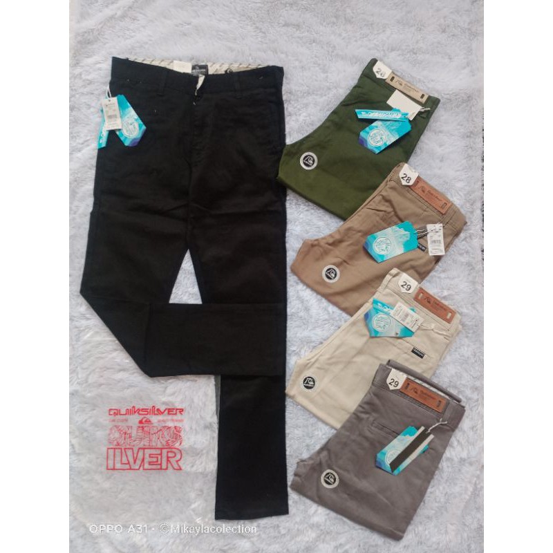 Quicksilver Distro Long Chinos Pants | Shopee Malaysia