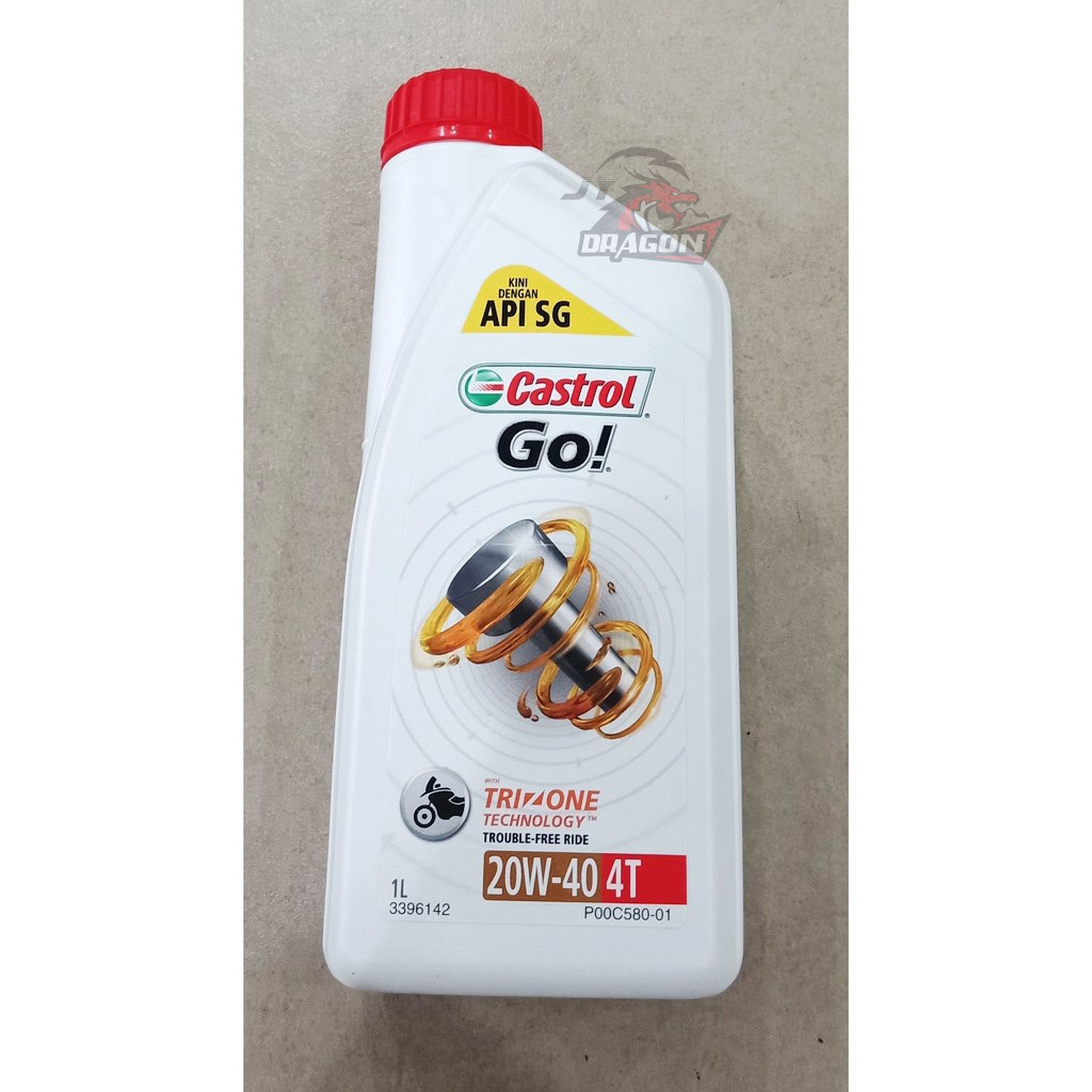 Castrol 20W40 4T 1 Liter 100% Original | Shopee Malaysia