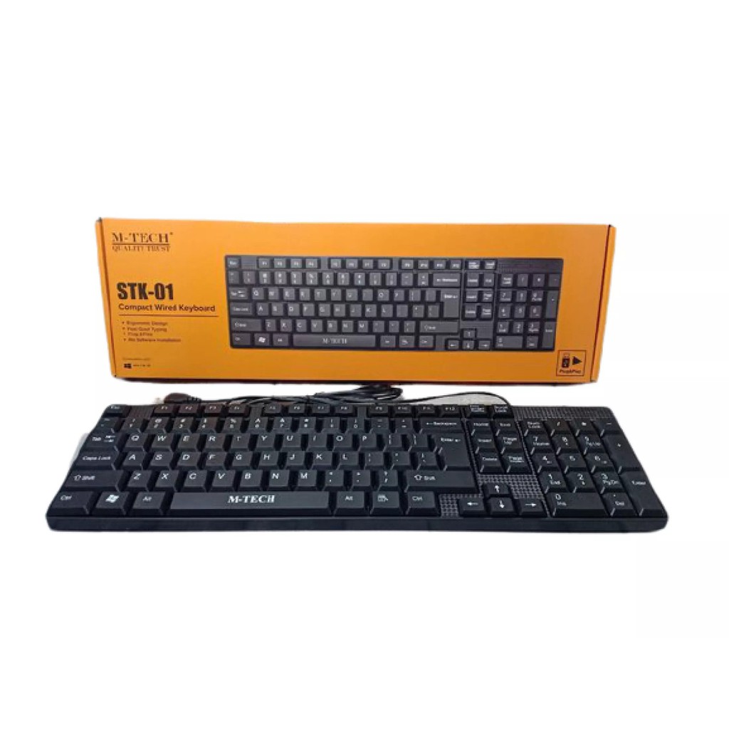 M-tech STK-01 USB KEYBOARD | Shopee Malaysia