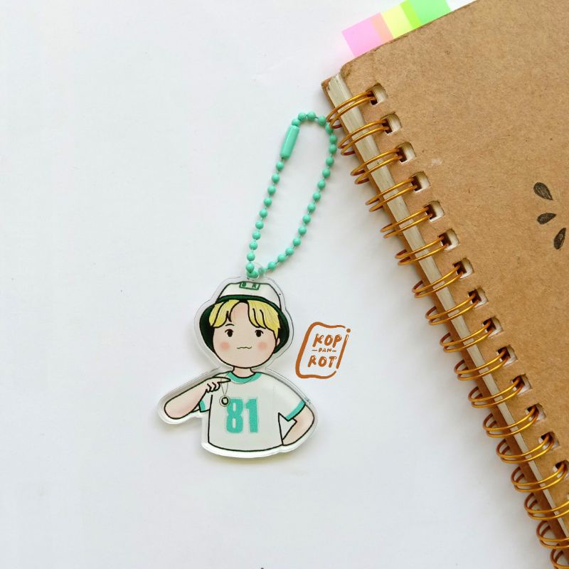 GANTUNGAN Bts Butter (Chibi) Keychain BTS Butter Chibi Character ...