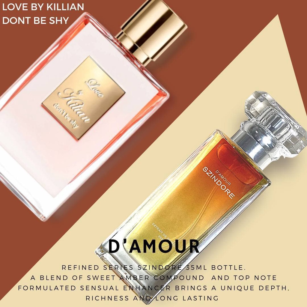Original Szindore D'AMOUR extrait de parfum 32/35ml | Shopee Malaysia