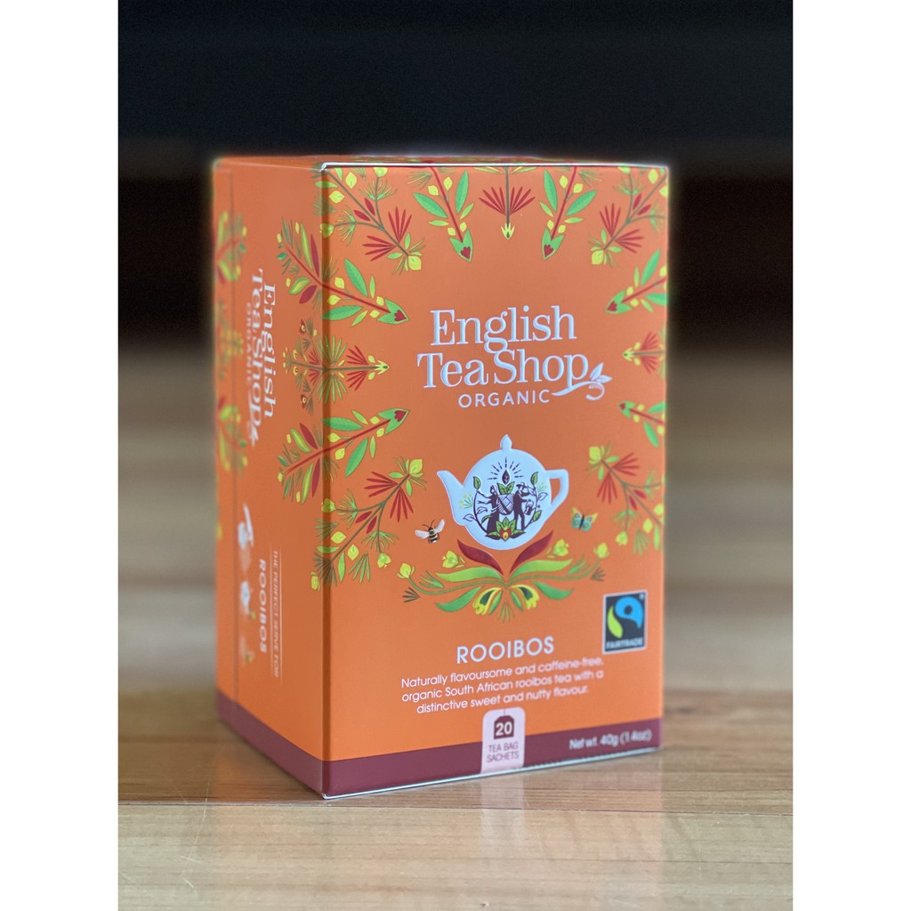 English Tea Shop - Organic Rooibos 40g(20 Tea Bags) | Shopee Malaysia