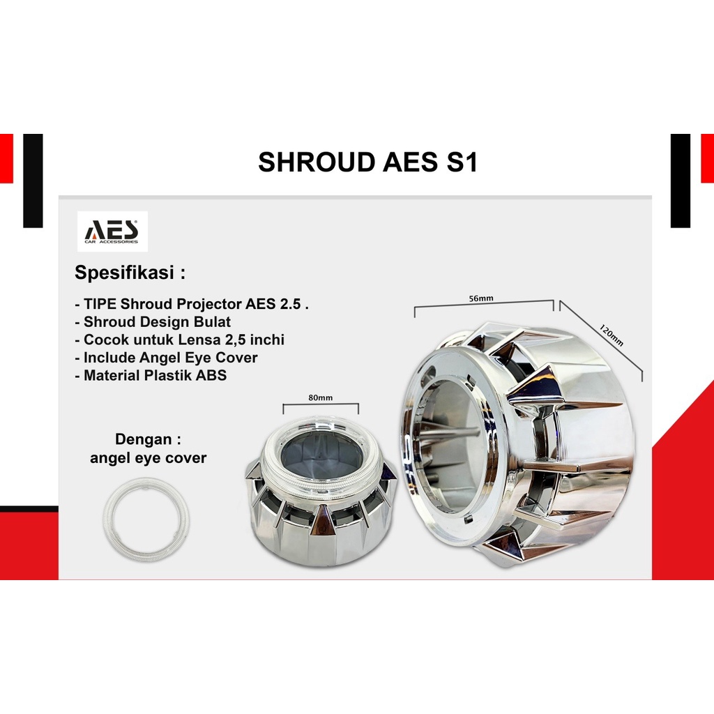 Shroud Double Angel Eye 2.5 I Shroud Projector Aes I Shroud S1 7 8 9 ...