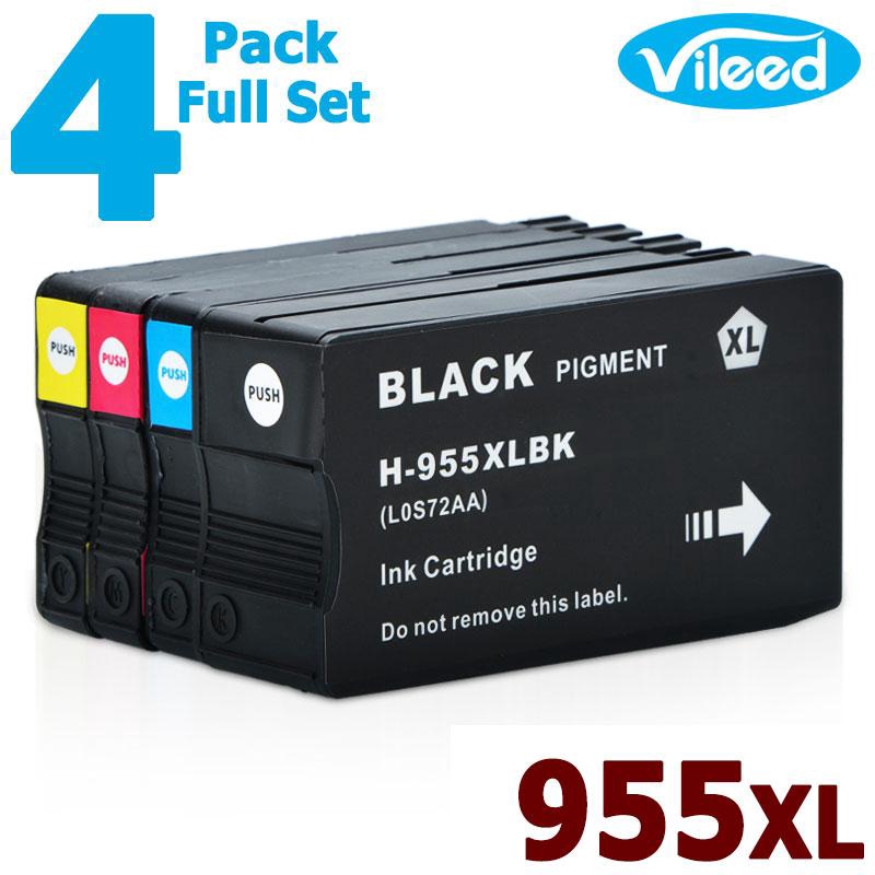 Full Set HP 955XL 955 XL Ink Cartridge For HP OfficeJet Pro 7720 7730 ...