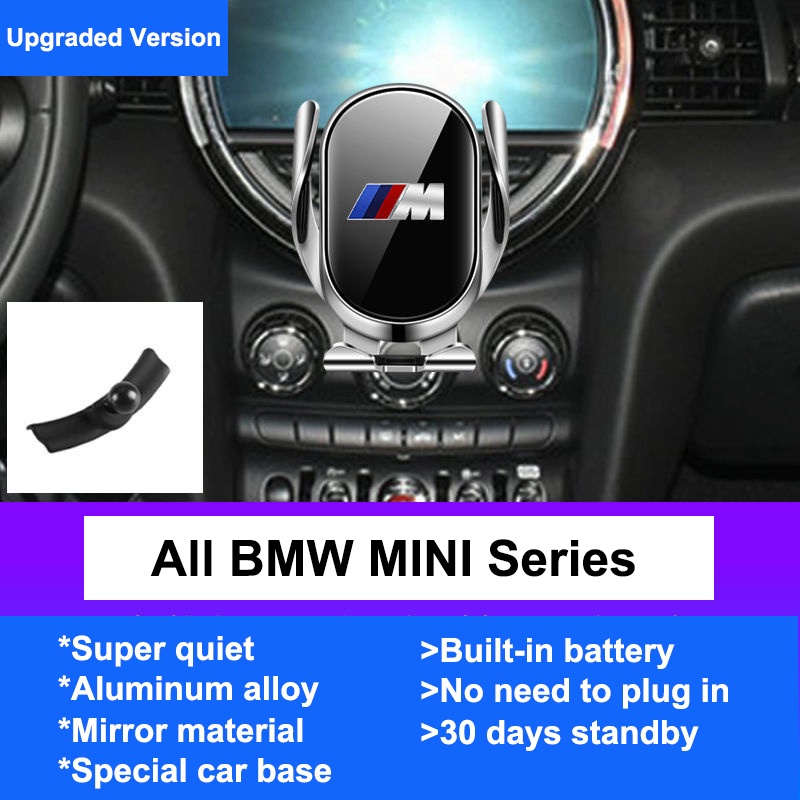 BMW Car Phone Holder Wireless Charging Automatic Induction Handphone ...