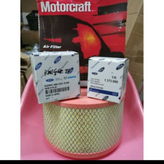 Ford ranger t6 (air filter 1pc Foc diesel filter 1pc & oil filter 1pc ...