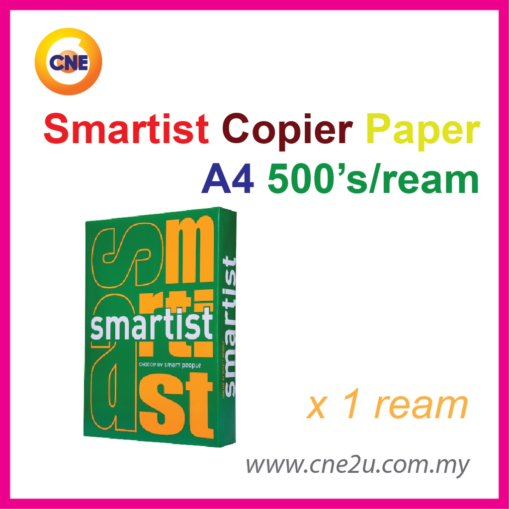 IK ECO / SMARTIST A4 Paper 70gsm 500 Sheets / A4 Paper | Shopee Malaysia