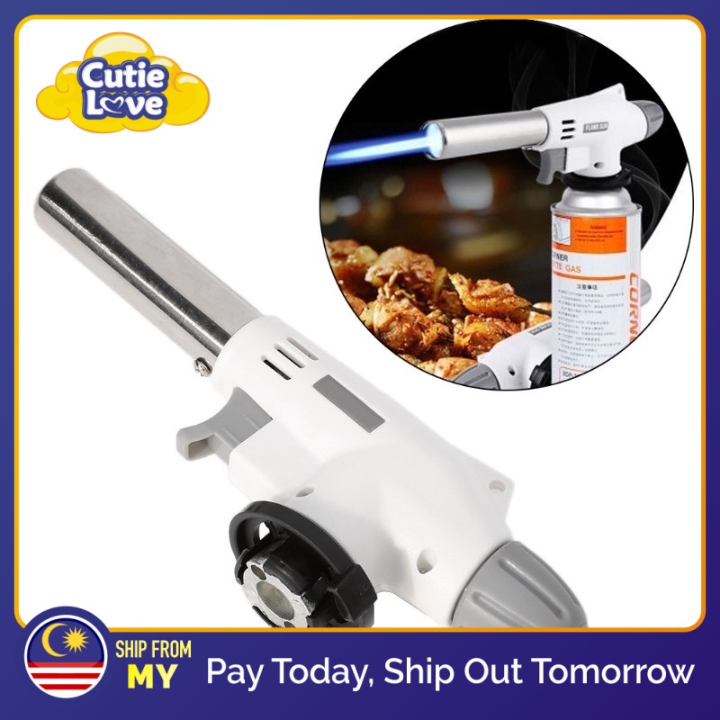 [READY STOCK]920 Flame Gun Gas Butane Sushi Burner Kitchen Flame Burner ...