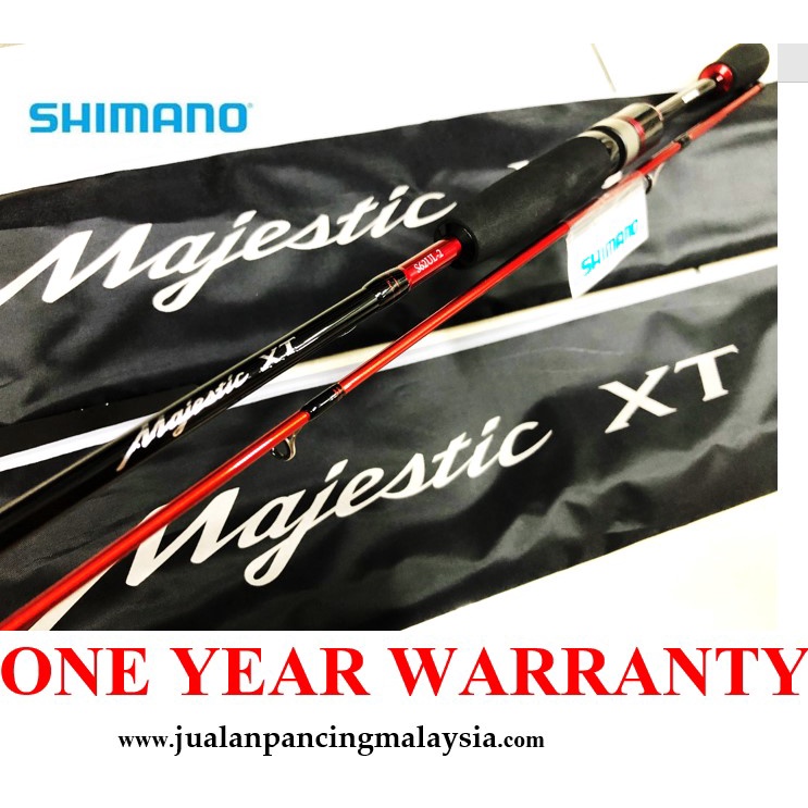 SHIMANO 2022 MAJESTIC XT BAIT CAST AND SPINNING # CASTING AND LIGHT BOTTOM Fishing Rod, With 1 ...