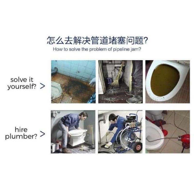 Home Clean Pipeline Dredge Helper Shopee Malaysia 