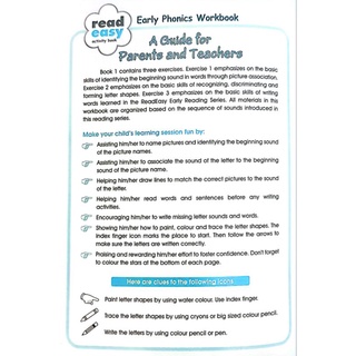 BUKU LATIHAN PRASEKOLAH - EARLY READING SERIES - READ EASY ACTIVITY ...
