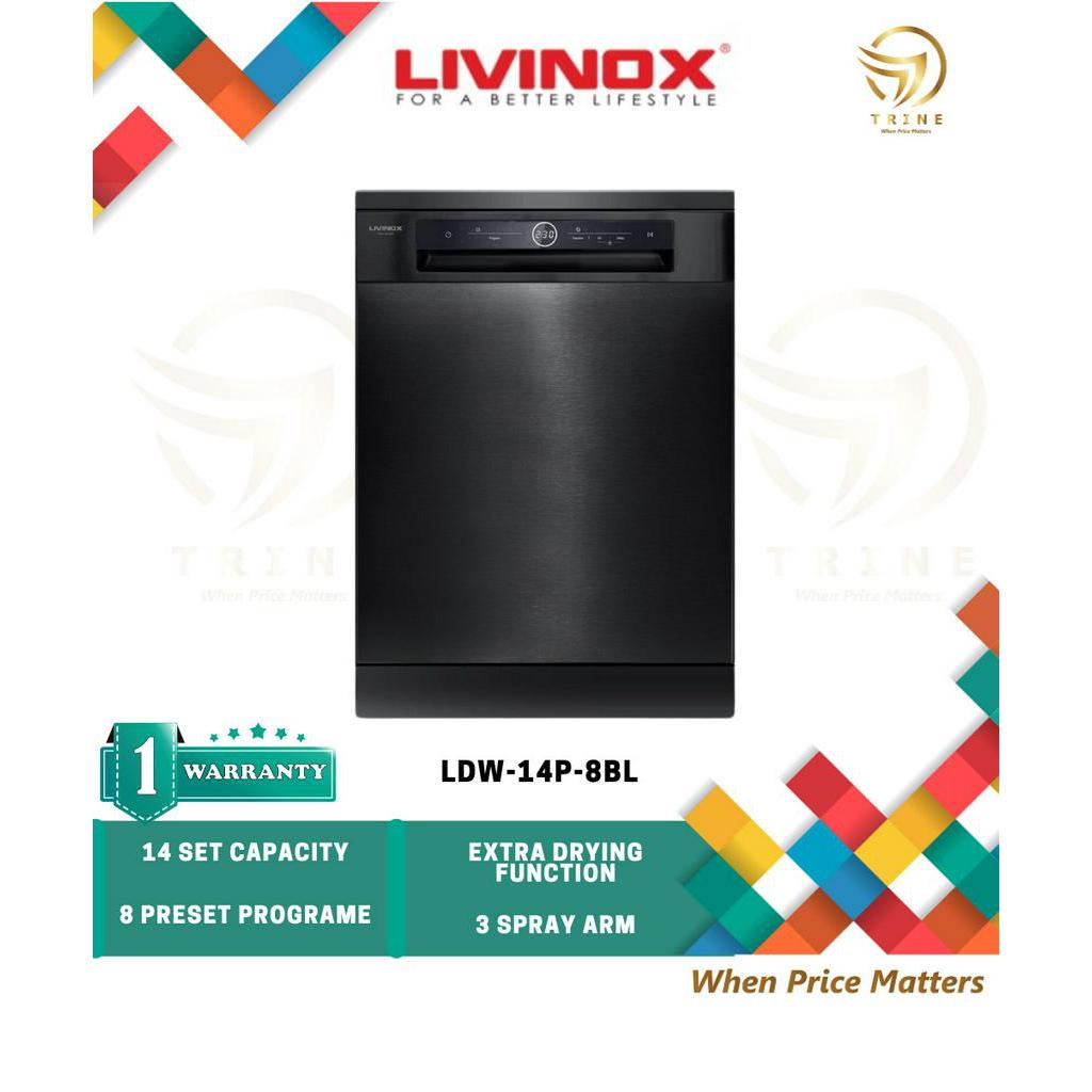 LIVINOX DISHWASHER LDW-14P-8BL | Shopee Malaysia