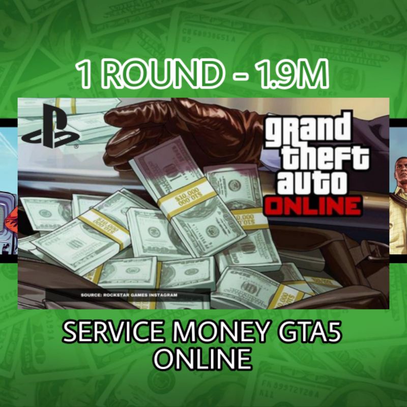 NEW SALES 😲!! 1 ROUND - 1.9 MILLION 🤩Service money GTA5 online (ps4 ...