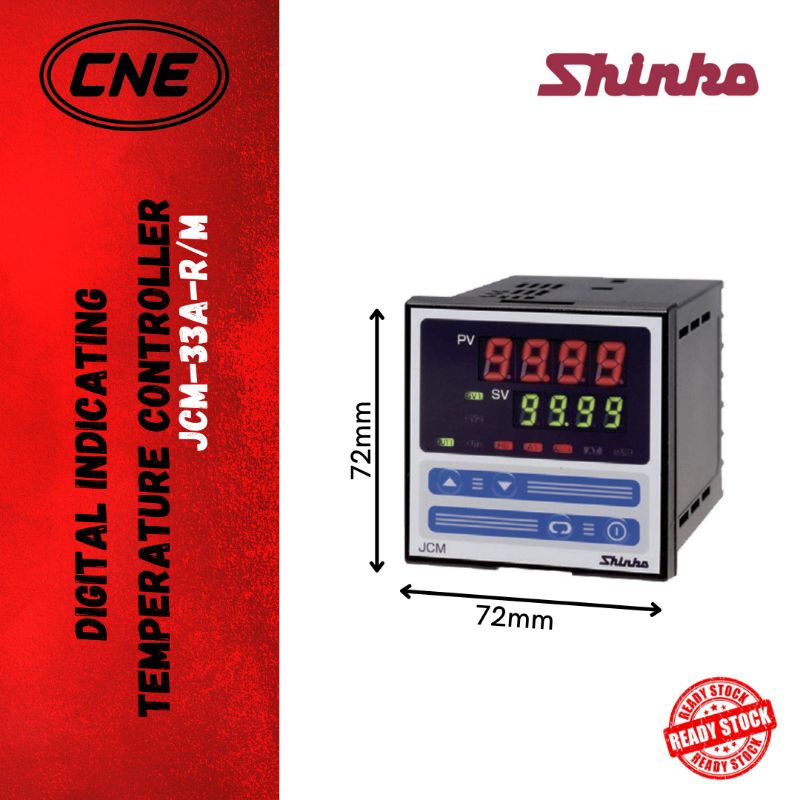 【🔥READY STOCK🔥】SHINKO JCM-33A-R/M Digital Indicating Temperature ...