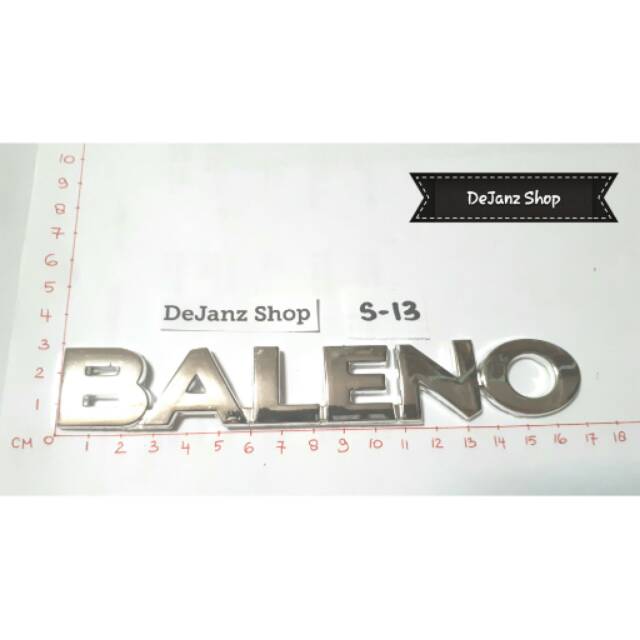 Suzuki BALENO Emblem / Writing / Sticker / Logo. chrome. | Shopee Malaysia