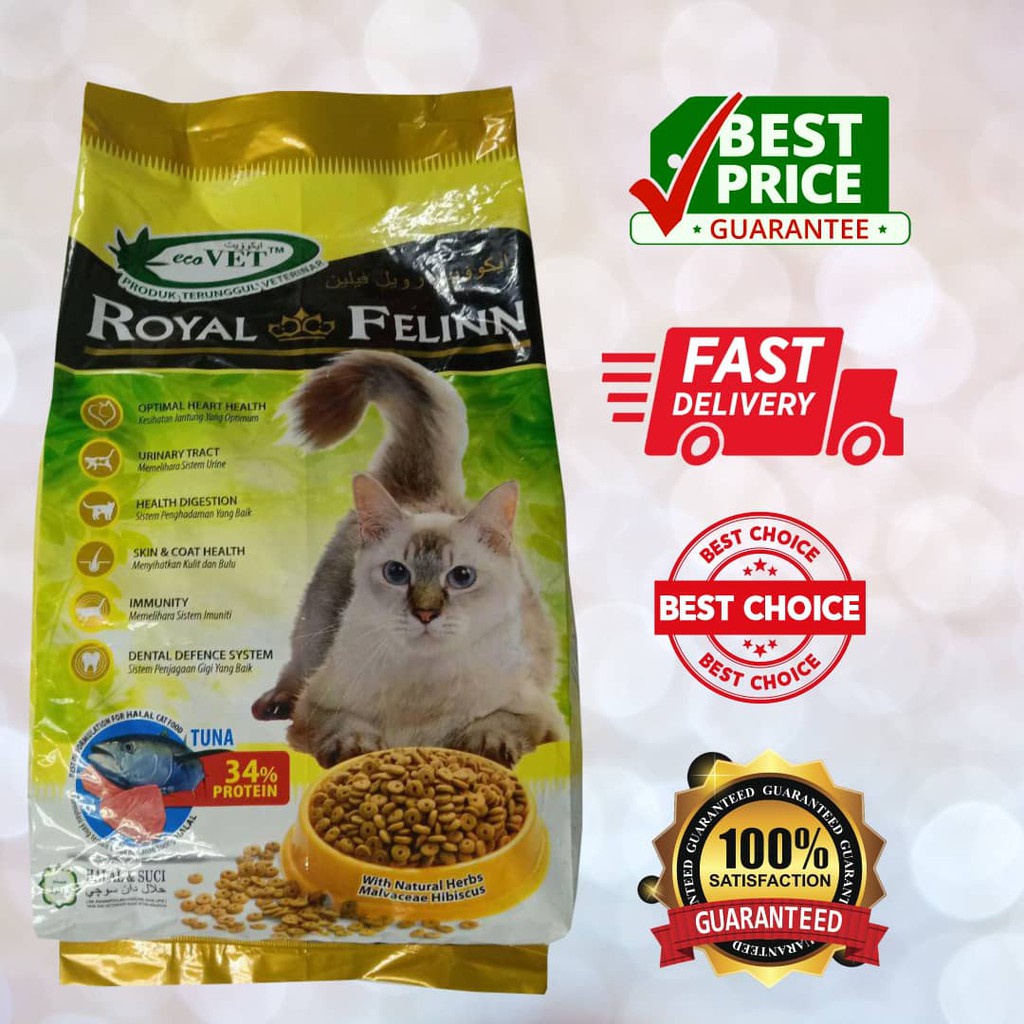 🔥 ORIGINAL ROYAL FELINN ECOVET 🔥 MAKANAN KUCING PREMIUM CAT FOOD 100% ...