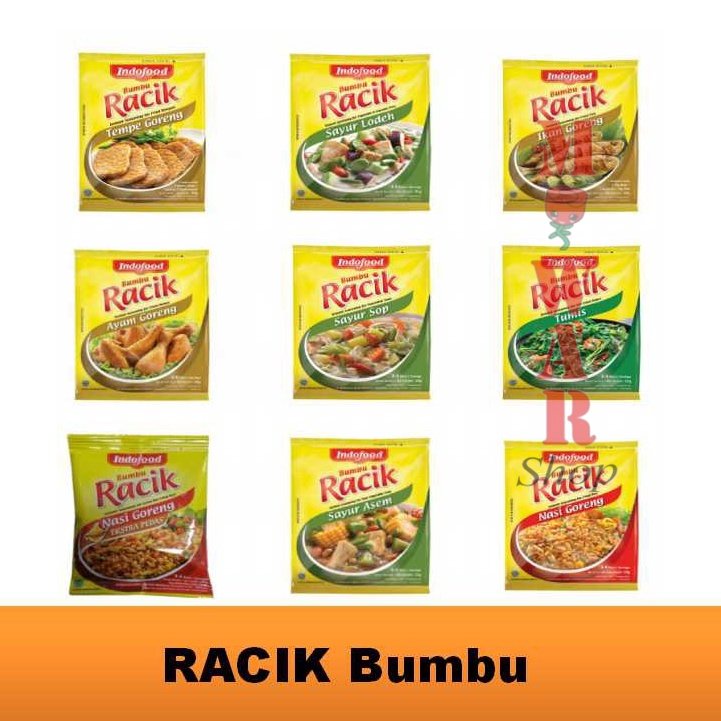 (sachet) Racik) Instant Seasoning Racik Assorted Multipurpose Seasoning ...