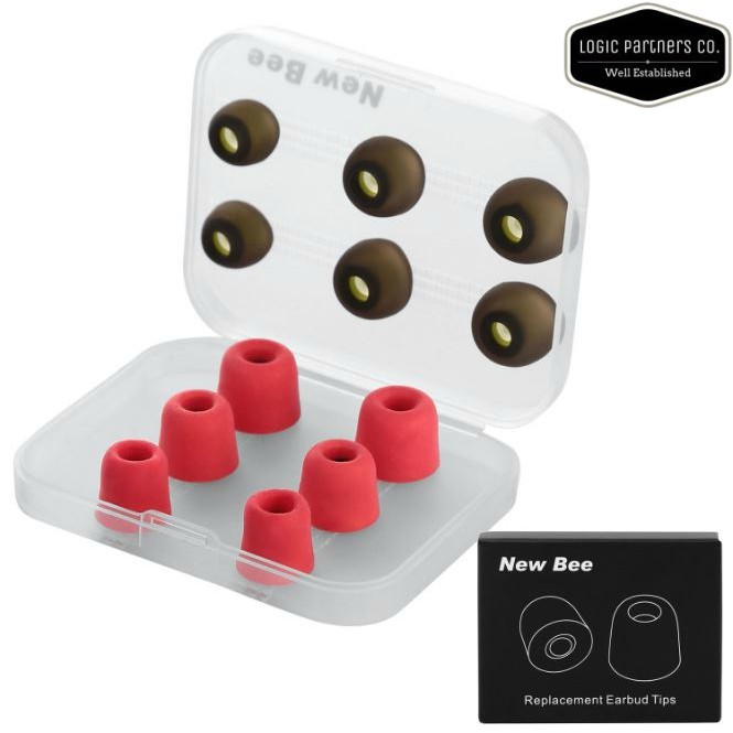 New Bee Memory Foam Silicone Earbud Premium Ear Tips Earpad Earphone ...