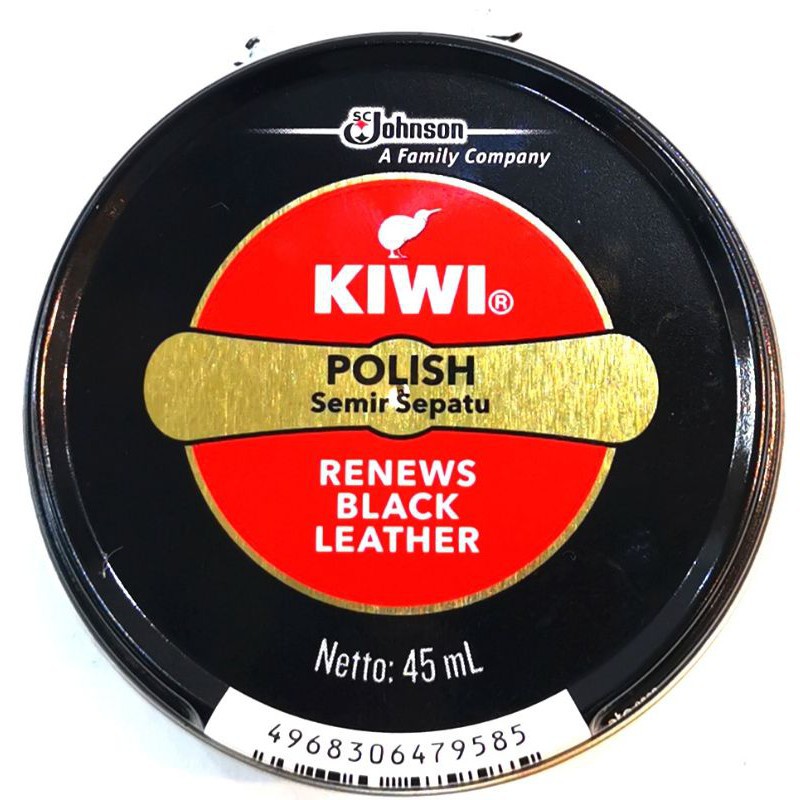 KIWI SHOE POLISH RENEW BLACK LEATHER 45ML | Shopee Malaysia