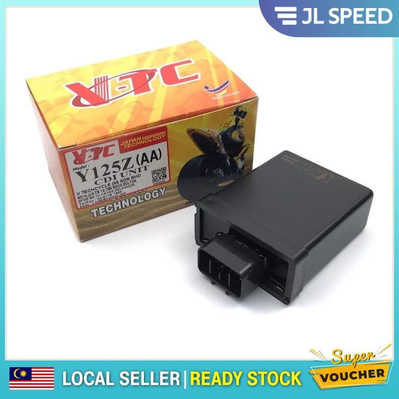 YAMAHA Y125Z 125Z Y125 Y125ZR 125ZR CDI UNIT (GRADE AA) 100% ORIGINAL ...