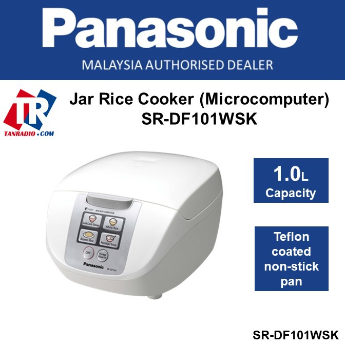 Panasonic Jar Rice Cooker Basic Micro Jrc - Silver (1 L) | Shopee Malaysia
