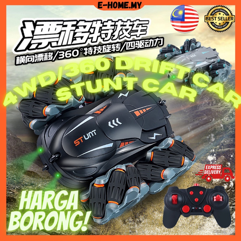 360 Rotating RC Car 4WDHand Gesture Inductive Deformation Remote ...