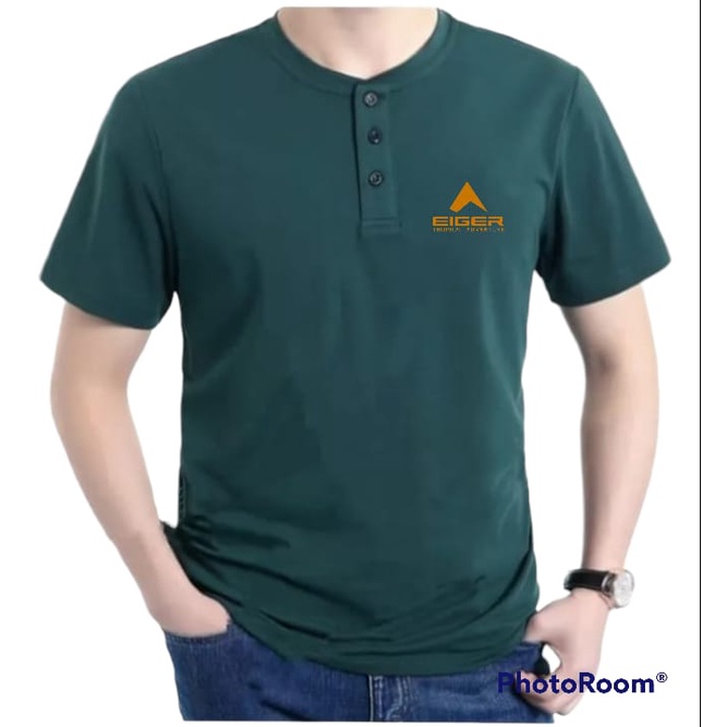 NEWEST SHORT-SLEEVED BUTTON T-SHIRTS/MEN'S SHORT-SLEEVED 3-BUTTON T ...