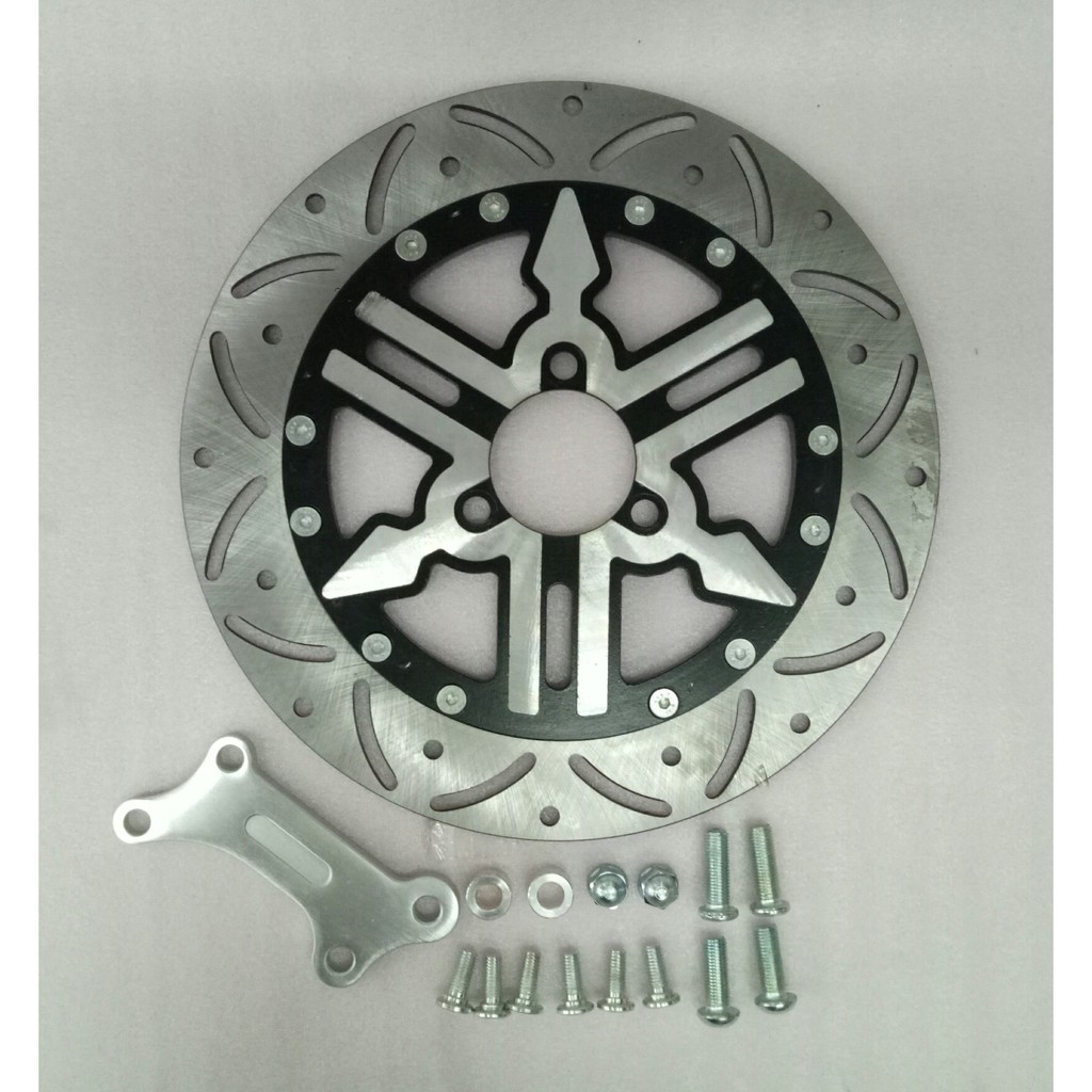 Y-TEQ Front Alloy Disc Plate YMH 300mm With Bracket Yamaha LC135 ...