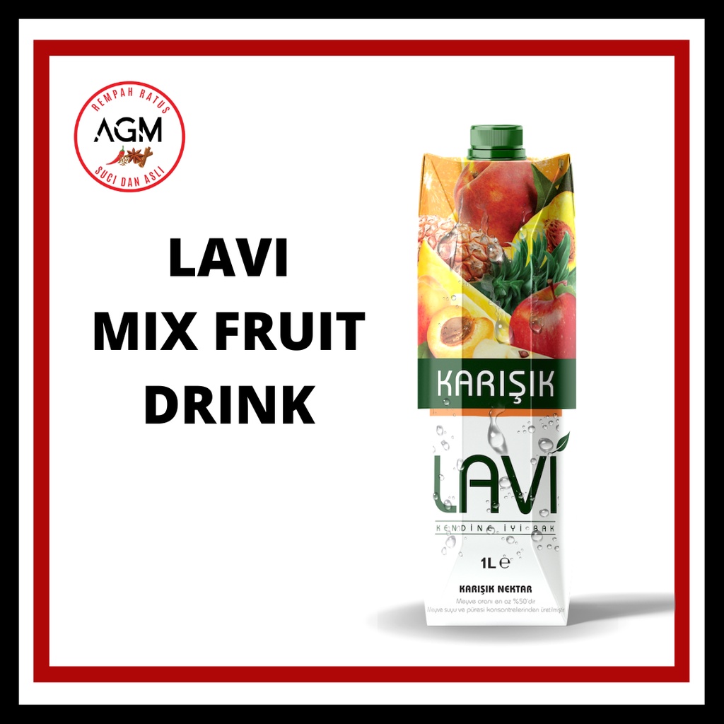 AGM LAVI MIX FRUIT DRINK 1L | Shopee Malaysia