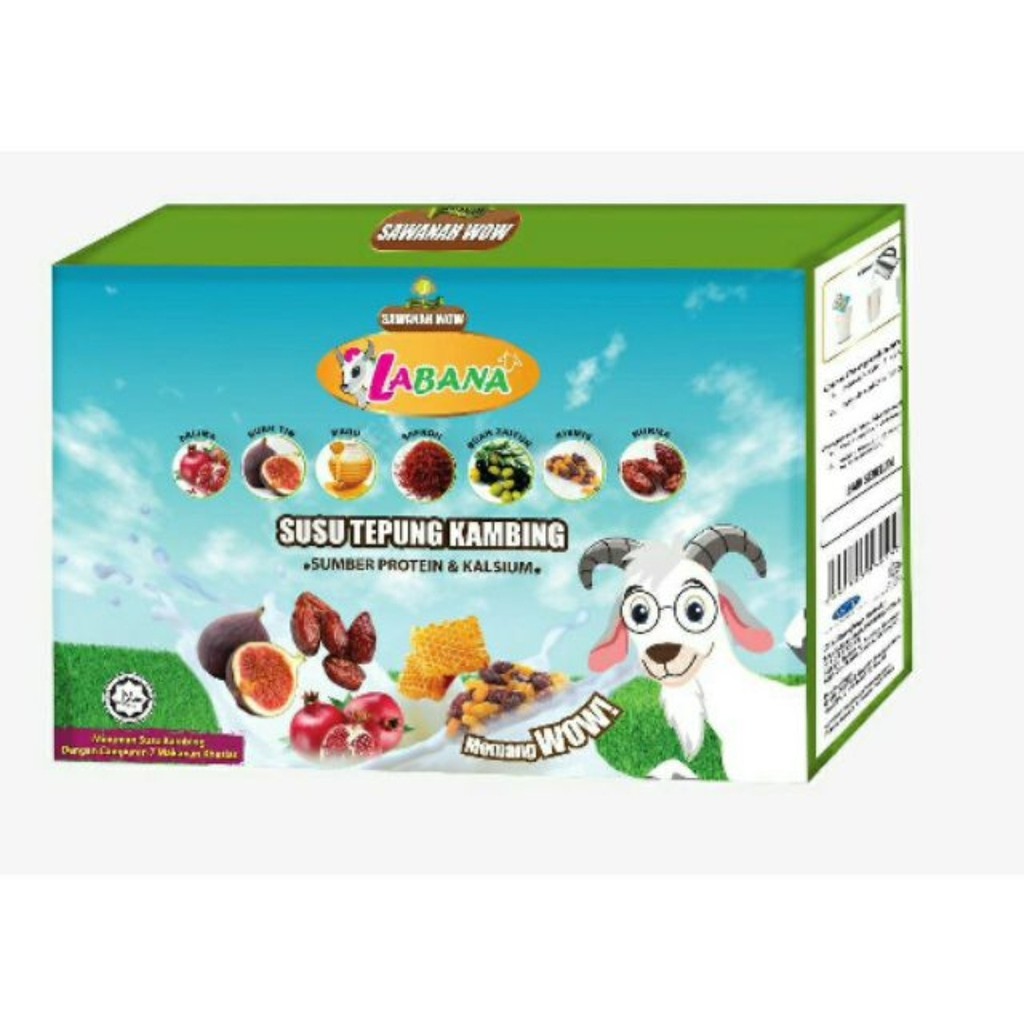 LABANA SUSU KAMBING : 10 sachet + free gift 🎁 | Shopee Malaysia