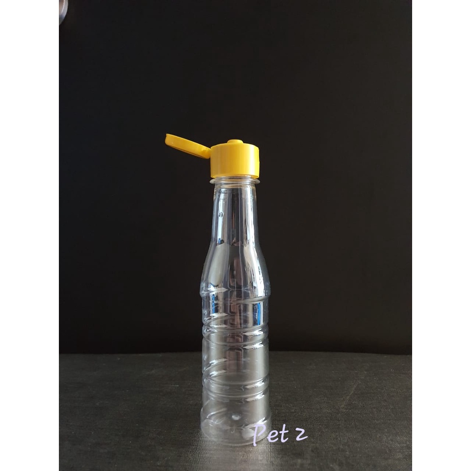 150ML KVS Plastic Bottle Botol Kosong Botol Flip Top Penutup Flip Top ...