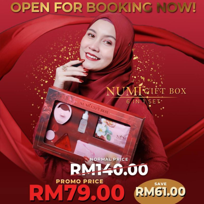 SET NUMI GIFT BOX LIMITED EDITION (6IN1) | Shopee Malaysia