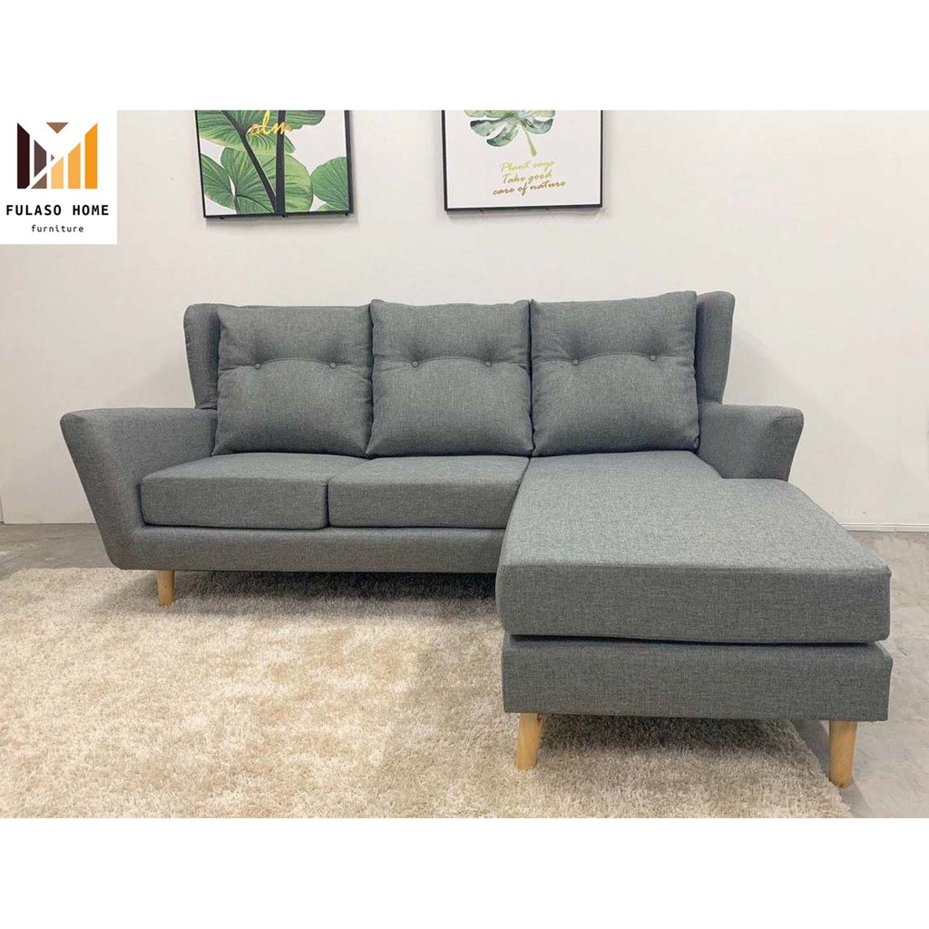 Washable 3 Seater L Shape high back modern Sofa (Free Delivery ...