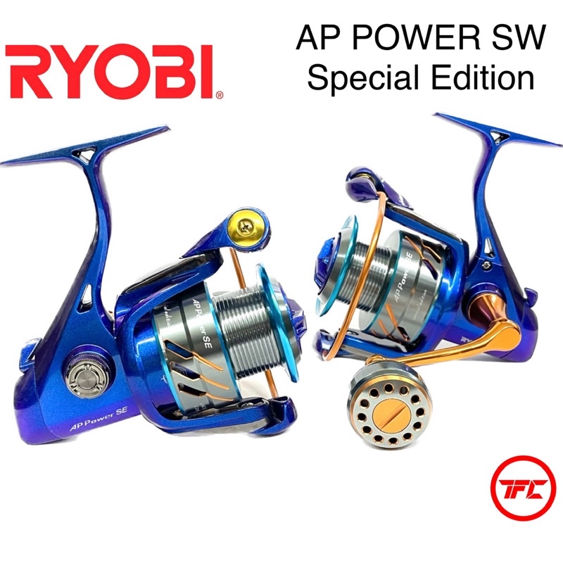 RYOBI AP Power SW SE Special Edition Spinning Reel Full Metal Body | Shopee Malaysia