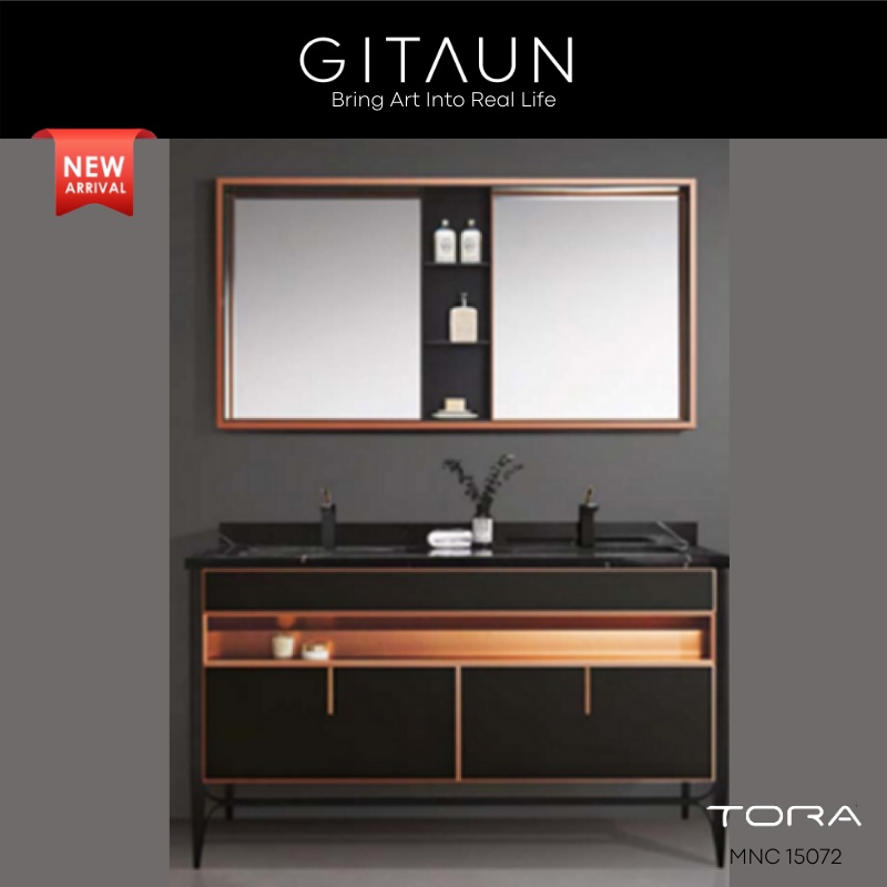 [TORA] Bathroom Furniture / Basin Cabinet / Ceramic Basin / Basin ...