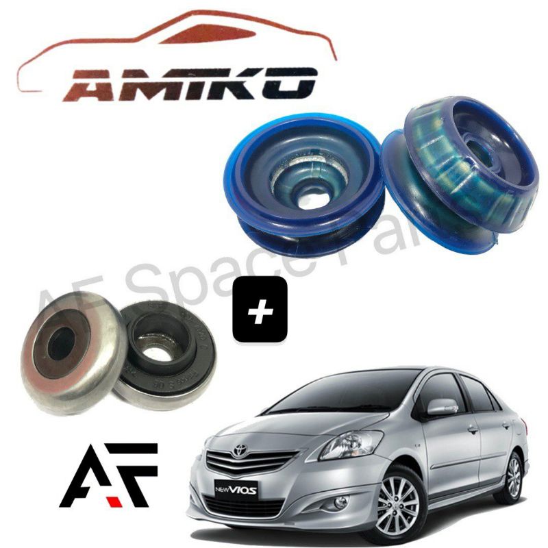 Original Amiko Silicone Front Absorber Mounting Toyota Vios NCP93,Prius C Front Silicone ...