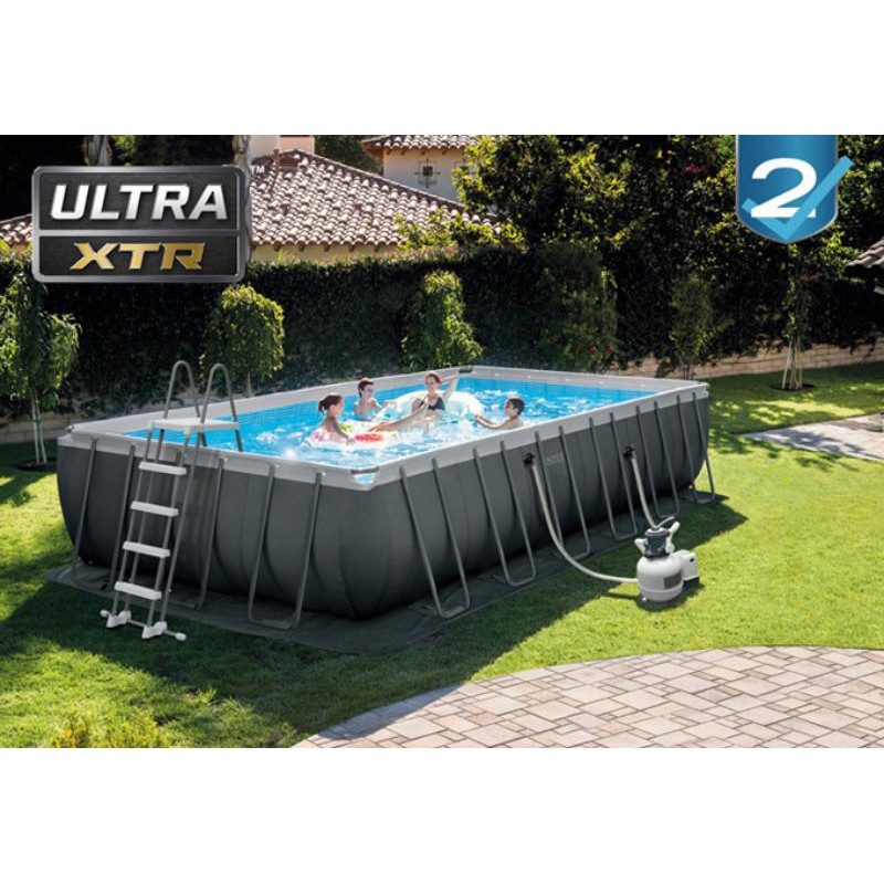 INTEX 26356/26364/26374 ULTRA XTR 5.4/7.4/9.8meter kolam renang ...