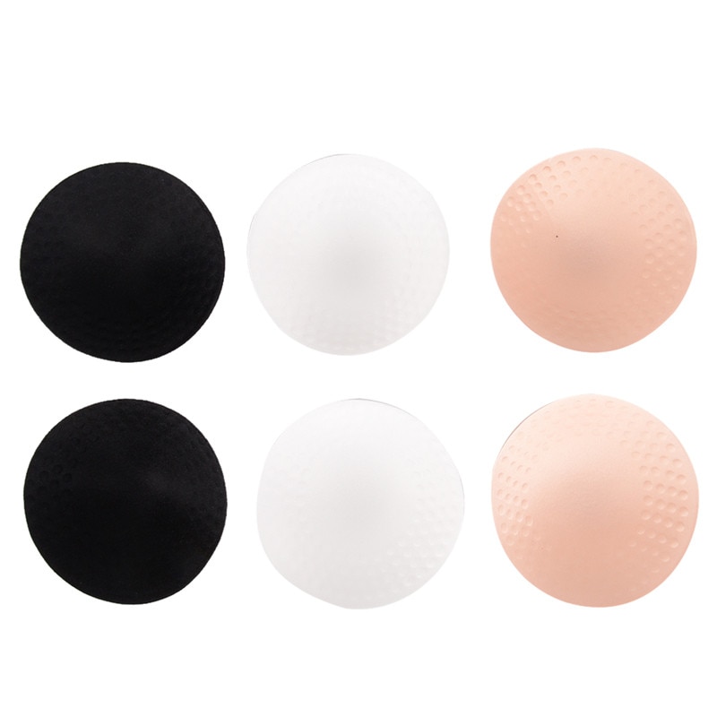 1 Pair Inserts Chest Pad / Women Swimsuit Sponge Padding Foam Bra Pads ...