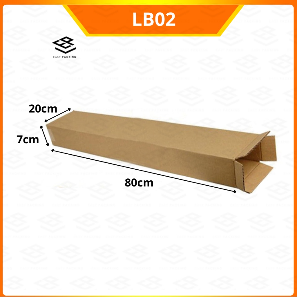 Long Box Carton Box Packing Box Packaging Box Panjang Kotak Small Paper ...