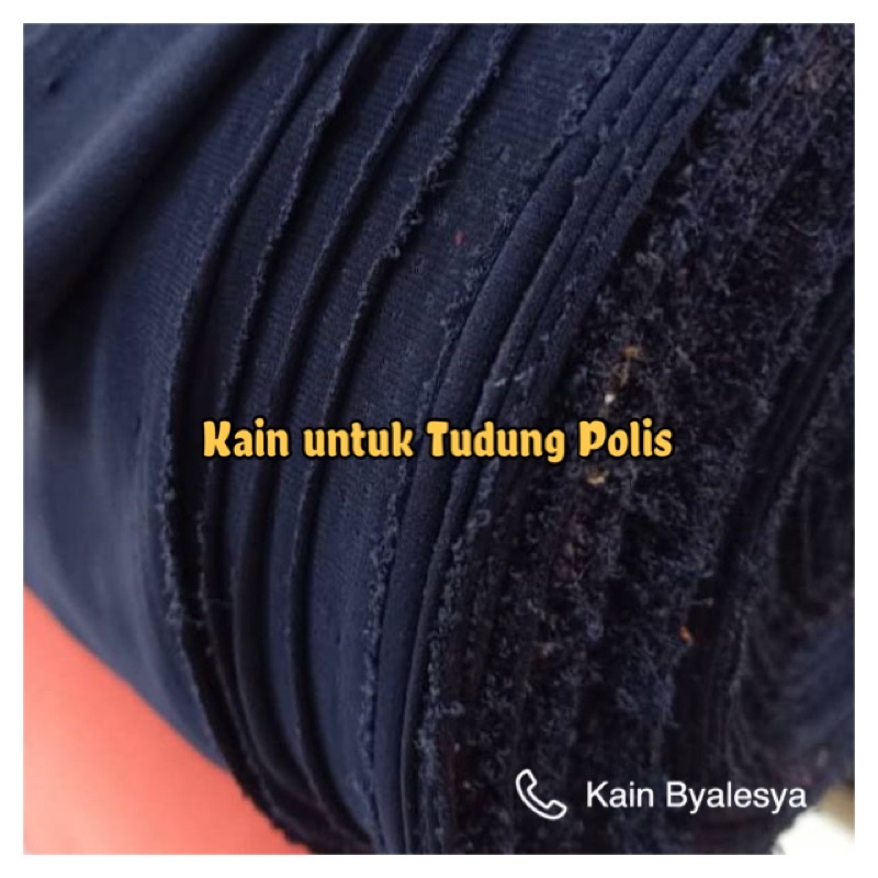 Kain Lycra Biru Polis/ Dark Blue(Open Meter) | Shopee Malaysia