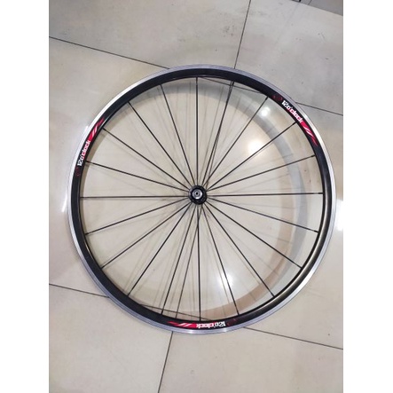 120'CLOCK FRONT WHEELSET ROAD BIKE (RIM BRAKE CLINCHER TYPE) - USED ...