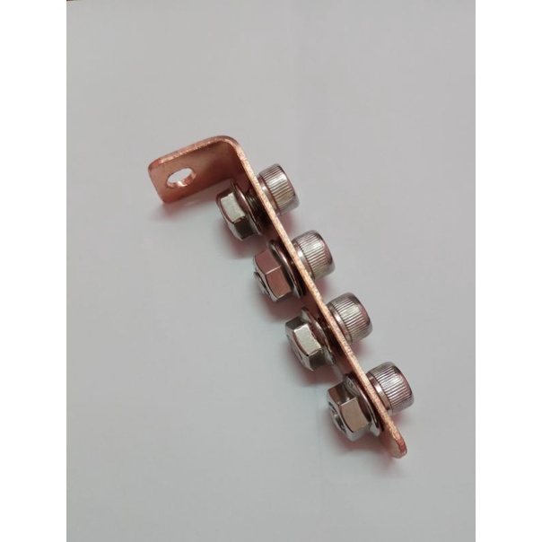 💯% Pure Copper Bracket For Centre Grounding Cable Point | Shopee Malaysia