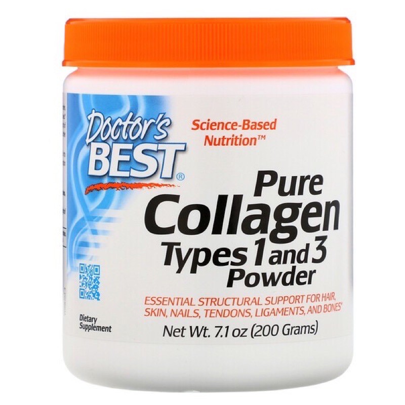 Doctor's Best, Pure Collagen Types 1 and 3 Powder, 7.1 oz (200 g ...