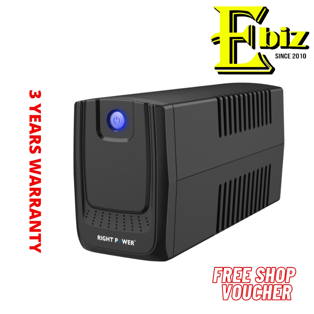 RIGHT POWER UPS 800VA MiniCube Series With LED Indicator | Shopee Malaysia