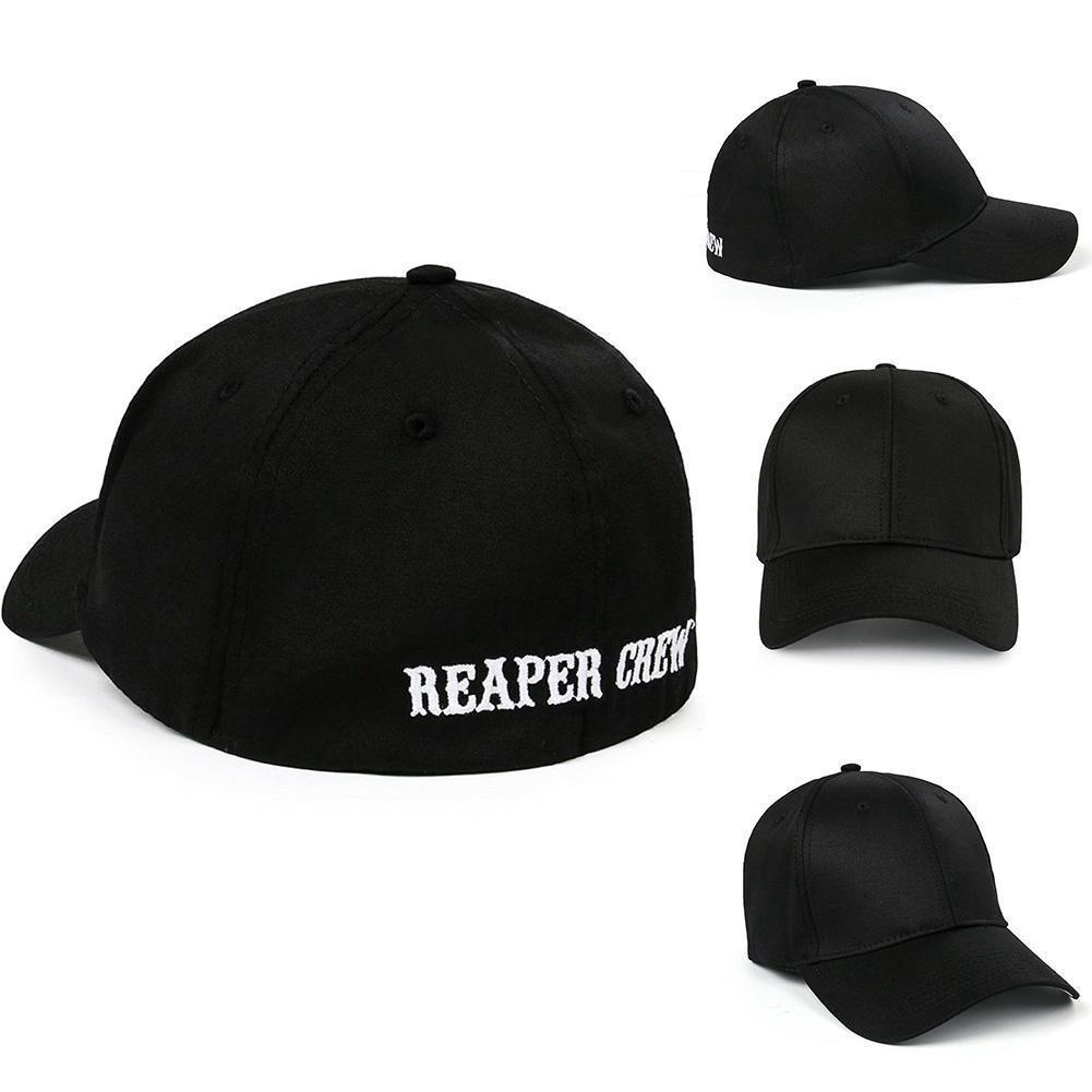 SOA Sons of Anarchy Reaper Crew Fitted Baseball Cap Hat Adult | Shopee ...
