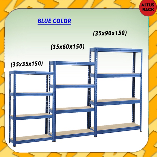 Atlusrack Rak Storage Rack Shelf Rack Boltless Rack Rak Besi Bertingkat ...