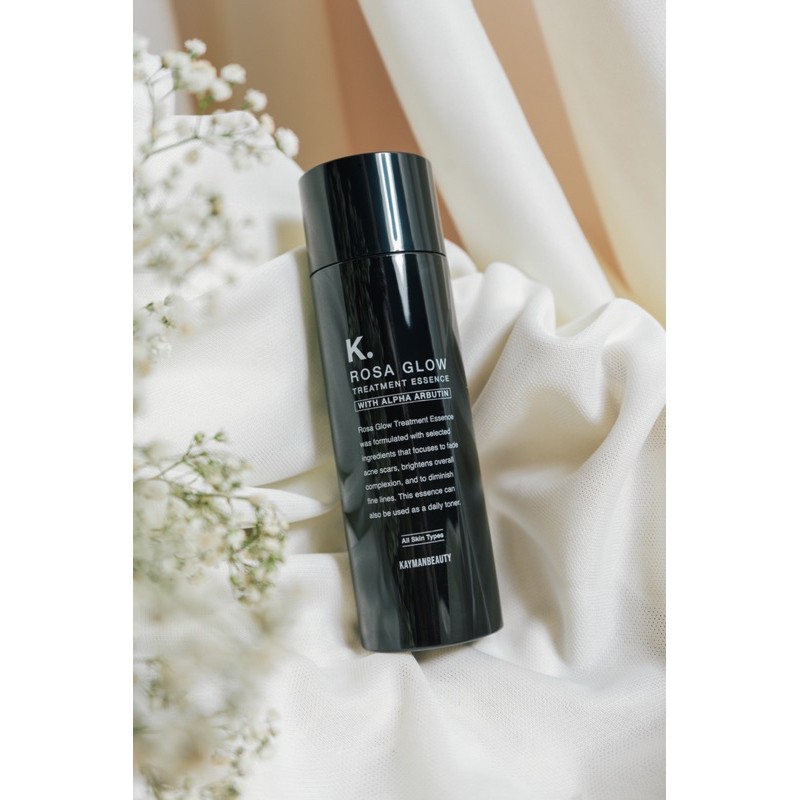 Rosa Glow Treatment Essence By Kayman Beauty With ( FREE GIFT ...