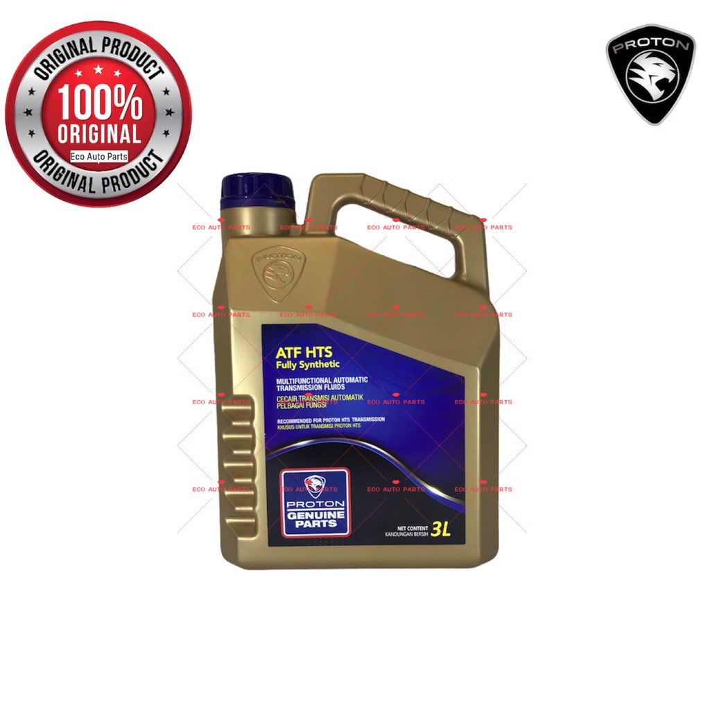PROTON SAGA 2019 ATF HTS FULLY SYNTHETIC TRANSMISSION OIL AUTO 3L ...